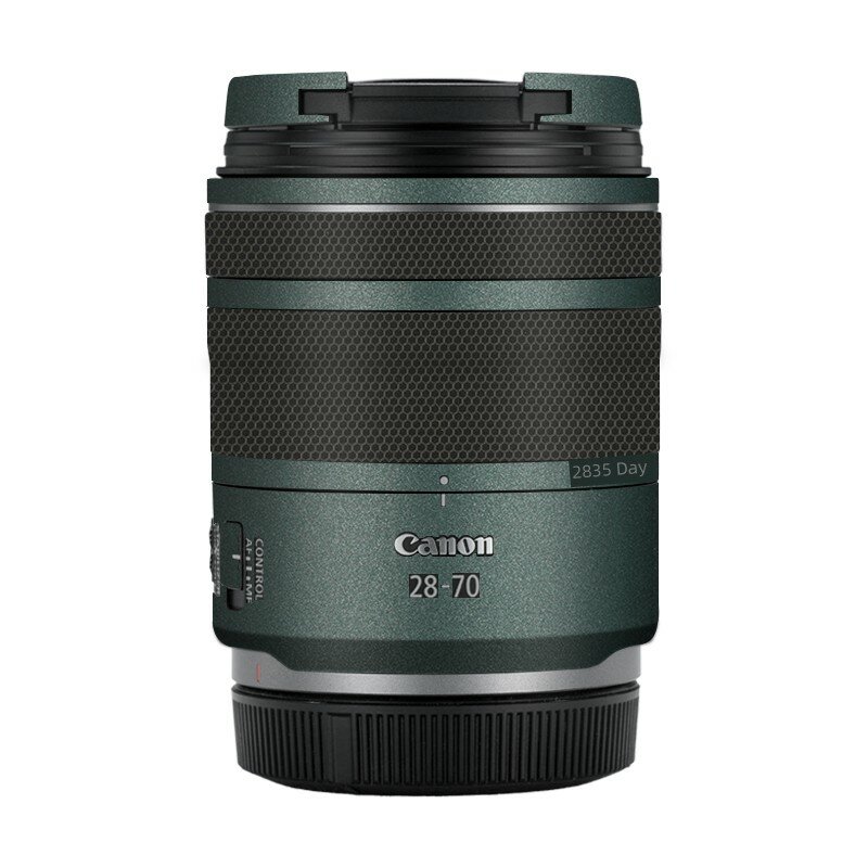 Защитная пленка для объектива Canon RF 28-70mm f/2.8 IS STM - Малахитовый зеленый, 3M, полное покрытие
