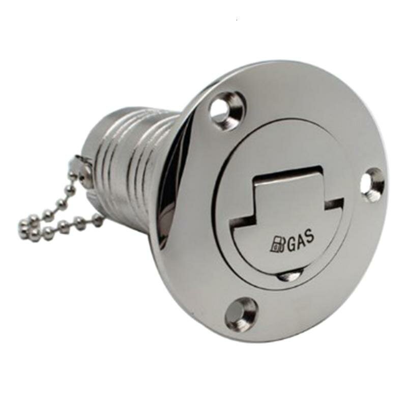 Заправочные патрубки из нержавеющей стали 316 для яхт, дюйм - газ