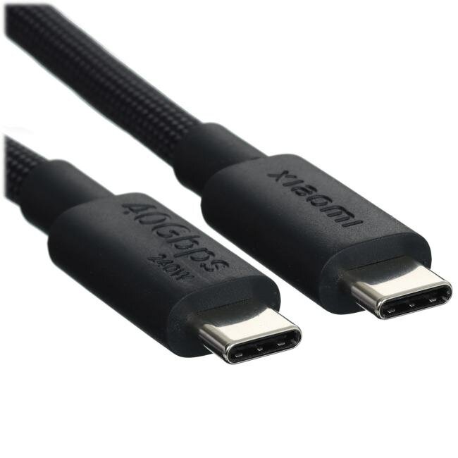 BHR087BGL Кабель Xiaomi 6A High-speed USB4 Braided USB-C to USB-C Cable (1m)