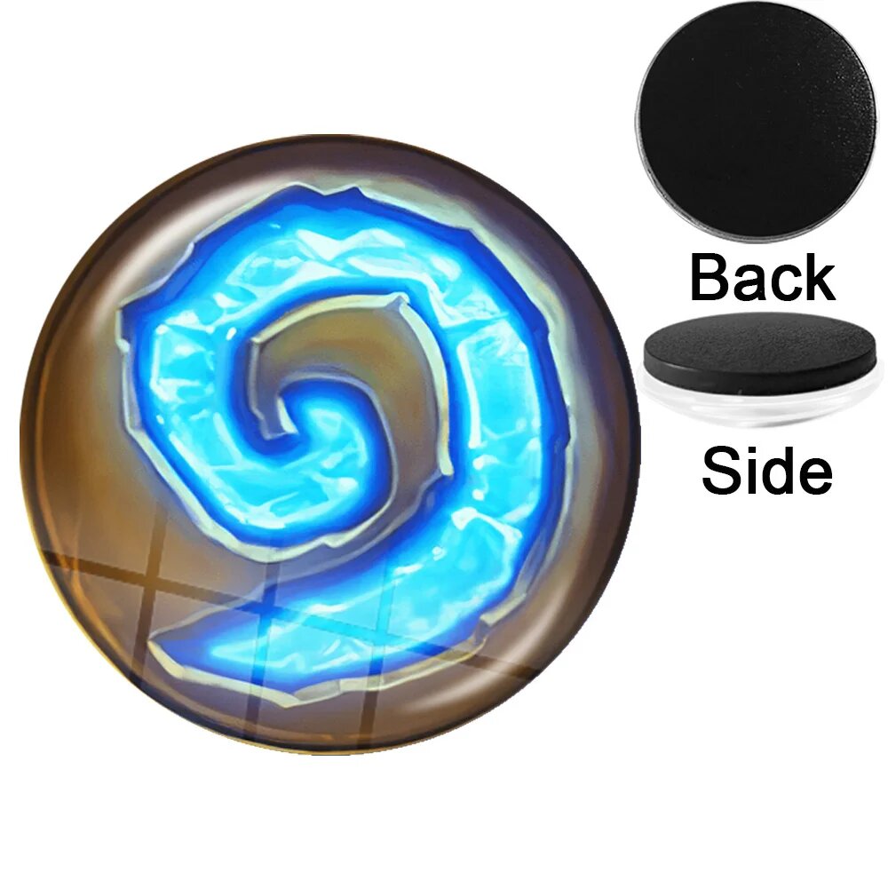 Магнит WoW Hearthstone 25мм, цвет 15