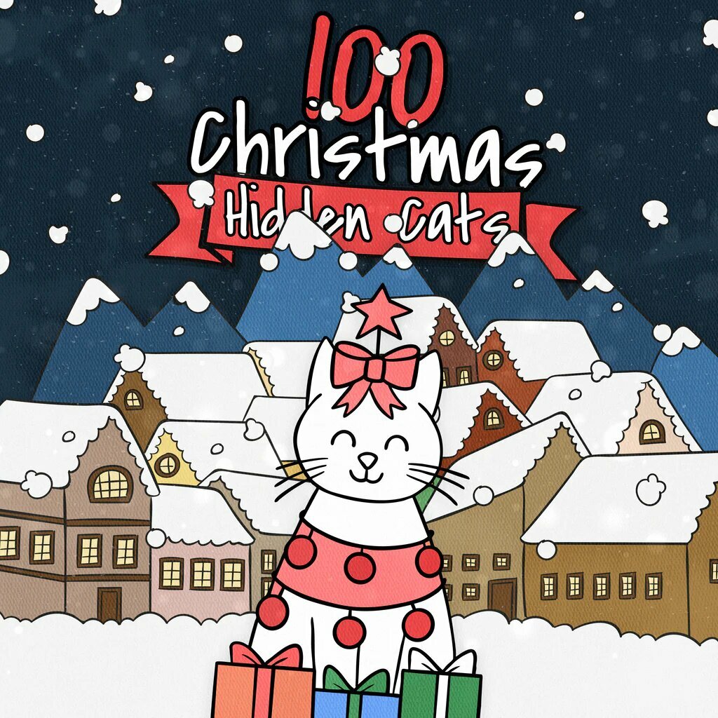 100 Christmas Hidden Cats для Sony PlayStation | PS4 и PS5 | Игра навсегда | Быстрая доставка