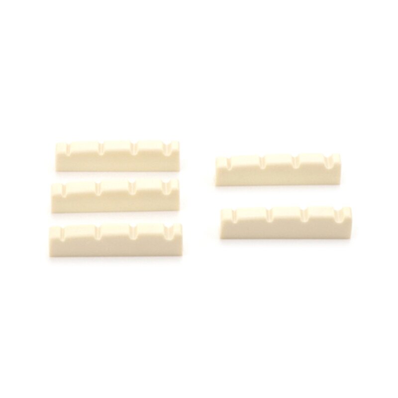 5Pcs/set Guitar Strings Nut, 4 String 42mm Acoustic Guitar Nut Guitar Nut Pack