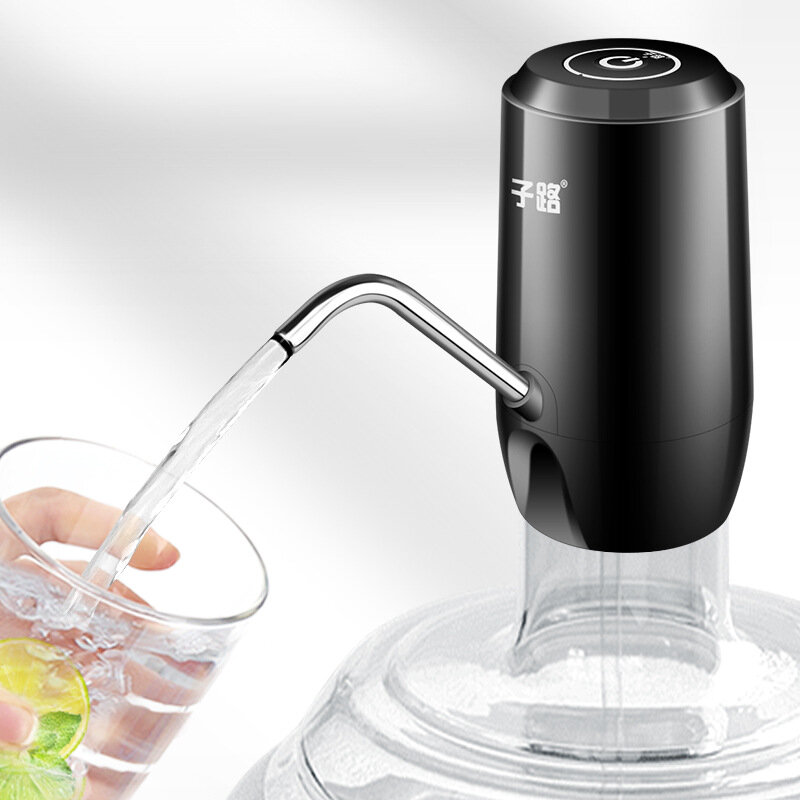 Насос для воды Zilu Bucket, перезаряжаемый водяной насос, бытовой электрический усилитель воды, всасывающий минеральную воду, двойной насос