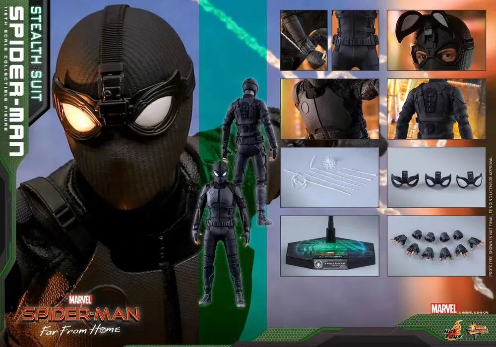 MMS540 HotToys Человек-паук Экспедиция героев обычная версия