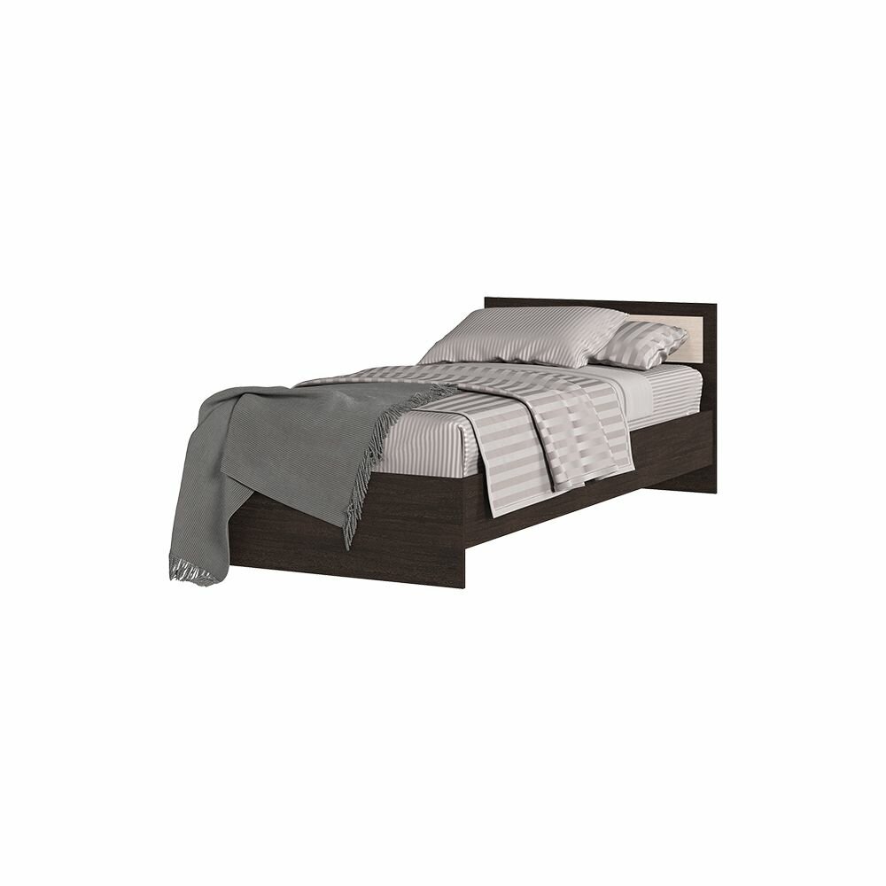 Кровать односпальная для спальни, комфортное спальное место 120х200 см, Гармония КР 603