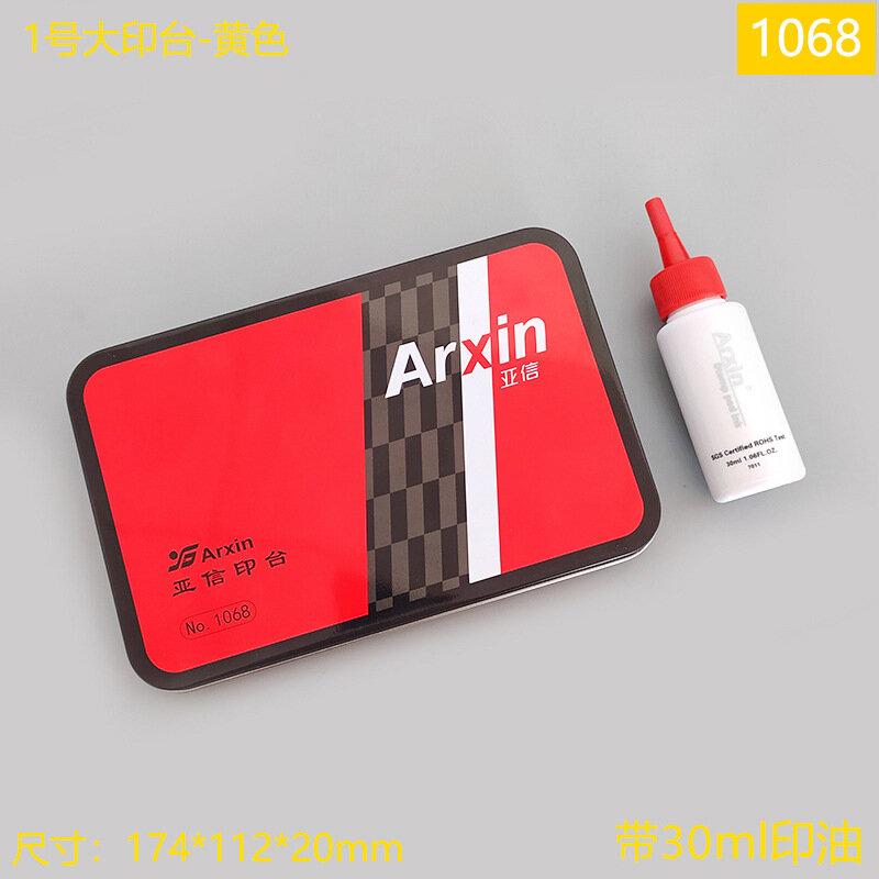 Большой быстросохнущий штемпельный блок красного и черного цветов, для отпечатков рук и ног, квадратный штемпельный блок, большая заготовка для штампа, многоцветный штемпельный блок.