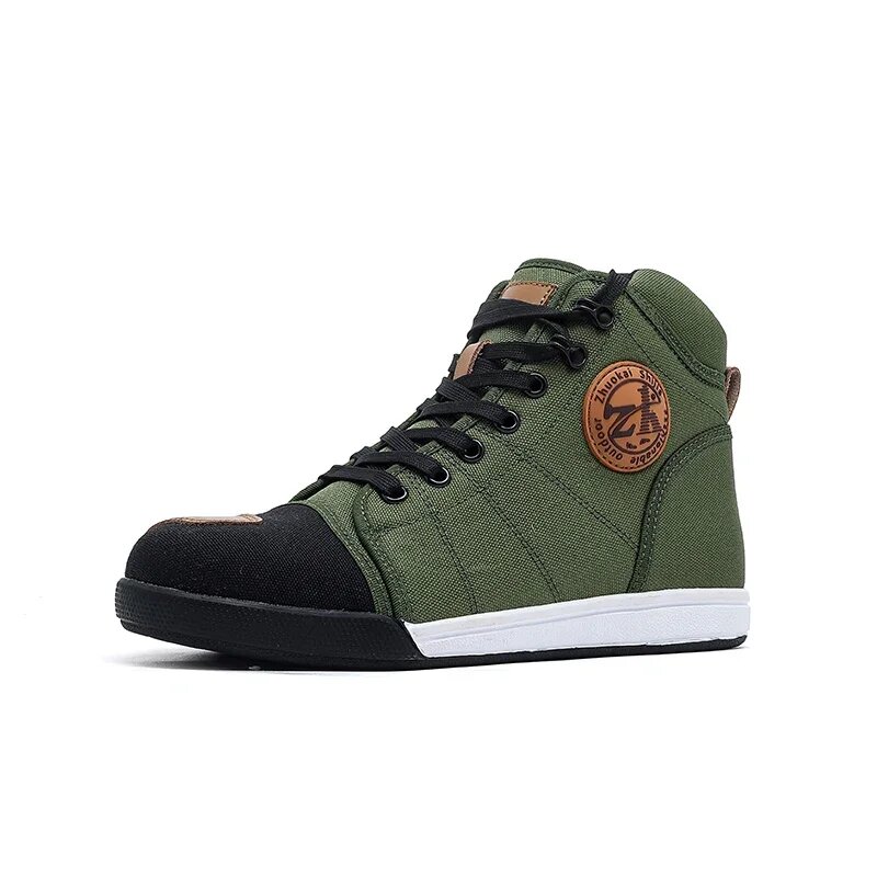 Мотоциклетные ботинки 2025 года, мужская мотоциклетная обувь, ботинки 46, Темно-зеленый, 0233-Green