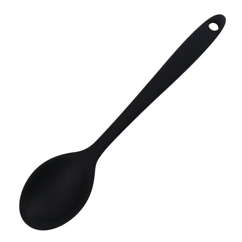 Силиконовая мини-ложка маленький размер салатная ложка для перемешивания Встроенная суповая ложка для выпечки пищевой