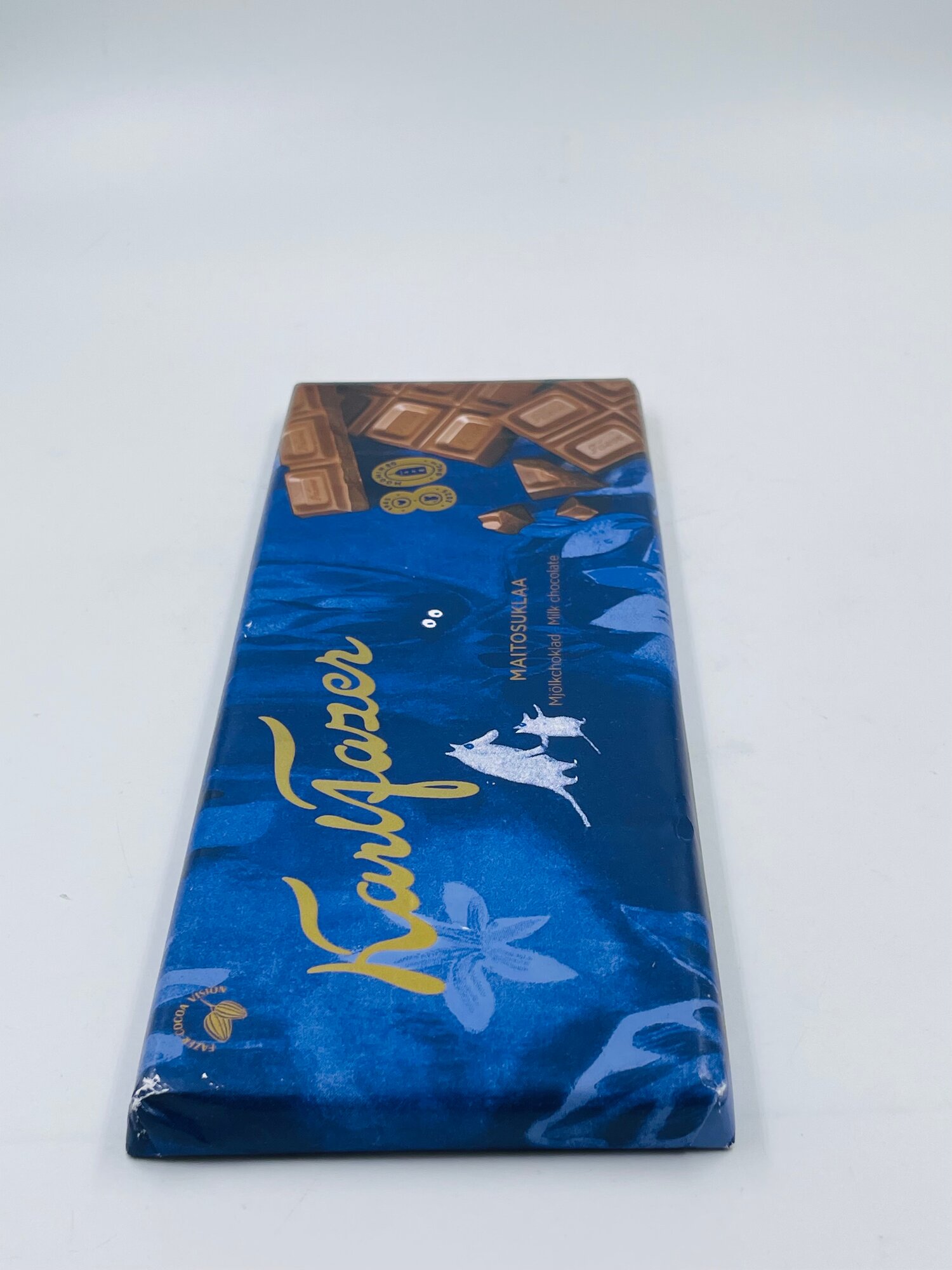 Karl Fazer шоколад молочный без начинки, 180 г (из Финляндии)