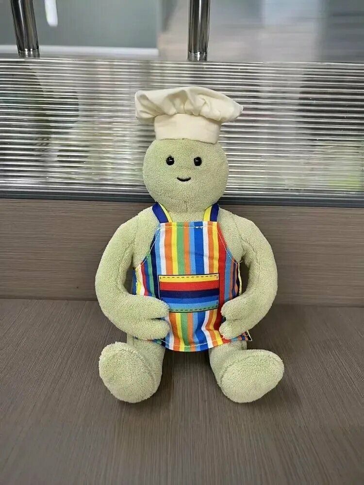 Tiny Chef Plush Мягкая игрушка Маленький шеф-повар , детская кукла