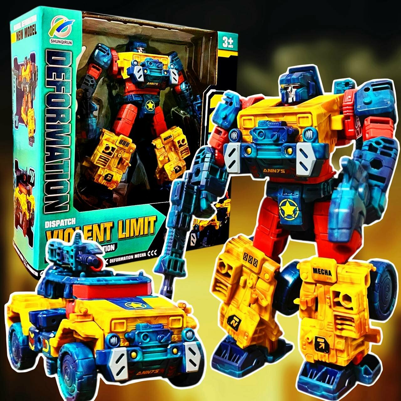 Робот трансформер / Автобот / Машина Робот / Трансформер игрушка