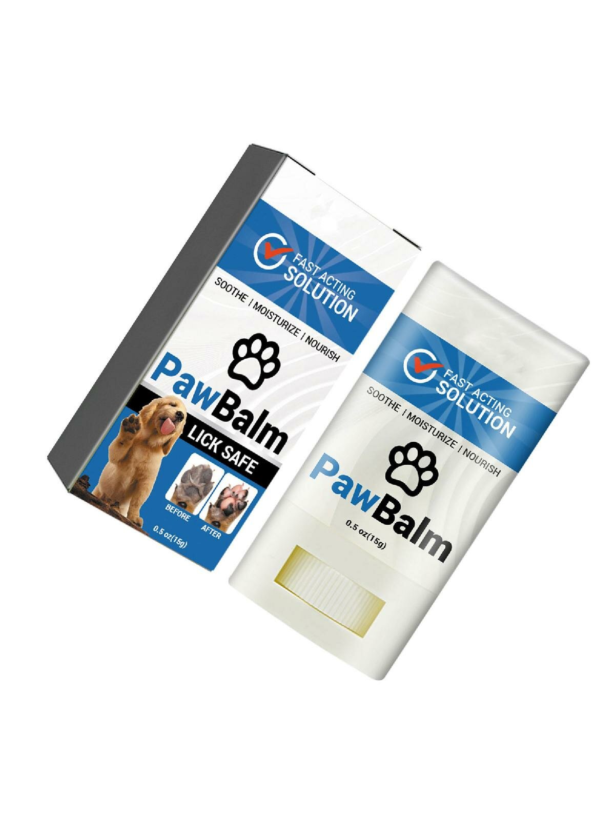 15 г Натурального Бальзама для лап собак От сухости Средства по уходу за собаками Нежирные