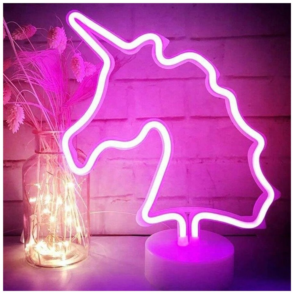 LED светильник NEON "Единорог"