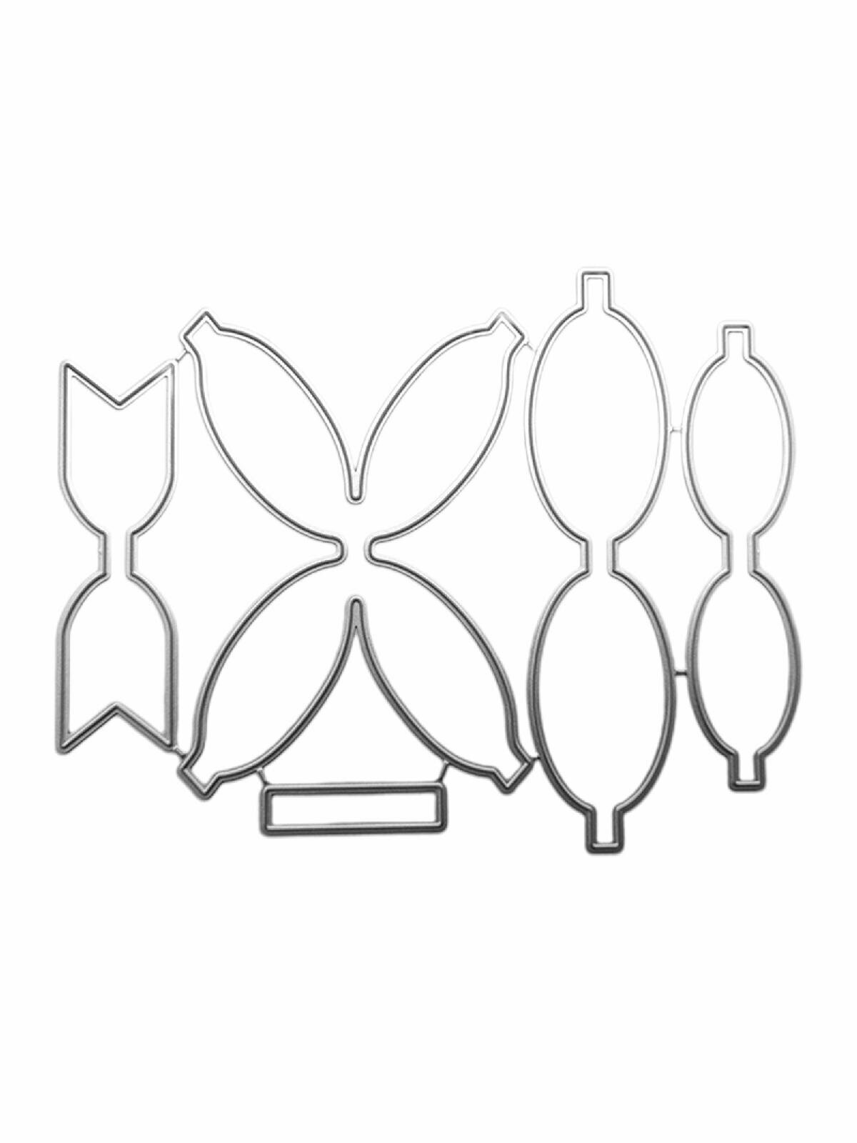 Штампы для тиснения бантиком для волос для декора альбома для скрапбукинга своими руками