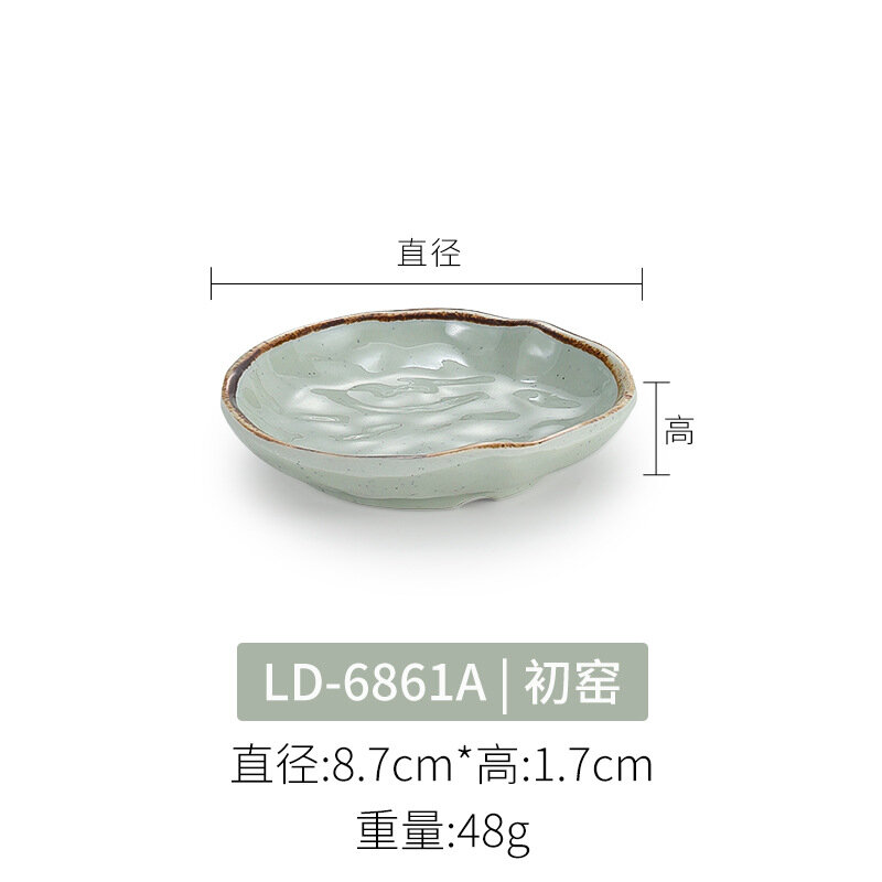 Меламин Творческий закуска тарелка специальной формы посуда отель Ресторан KTV холодное блюдо пластик имитация фарфора