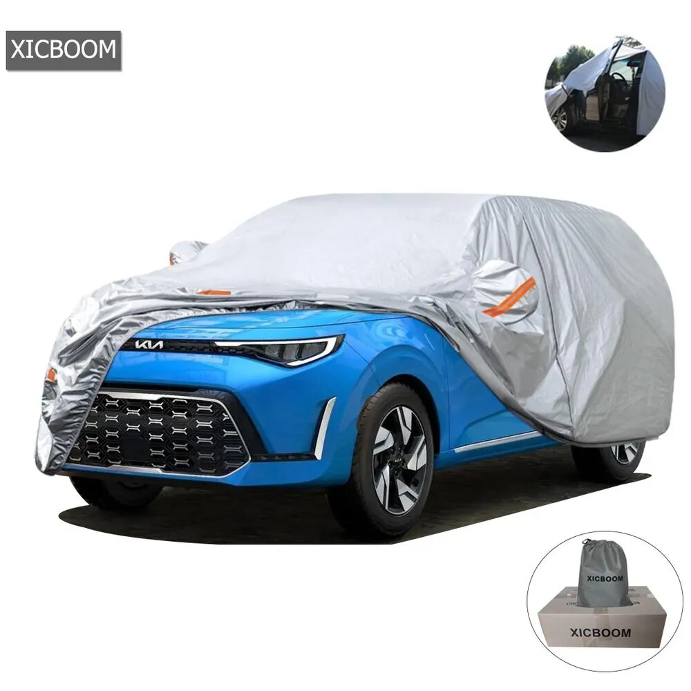 Чехол на автомобиль Kia Soul, EVA, Алюминий, 1 шт.