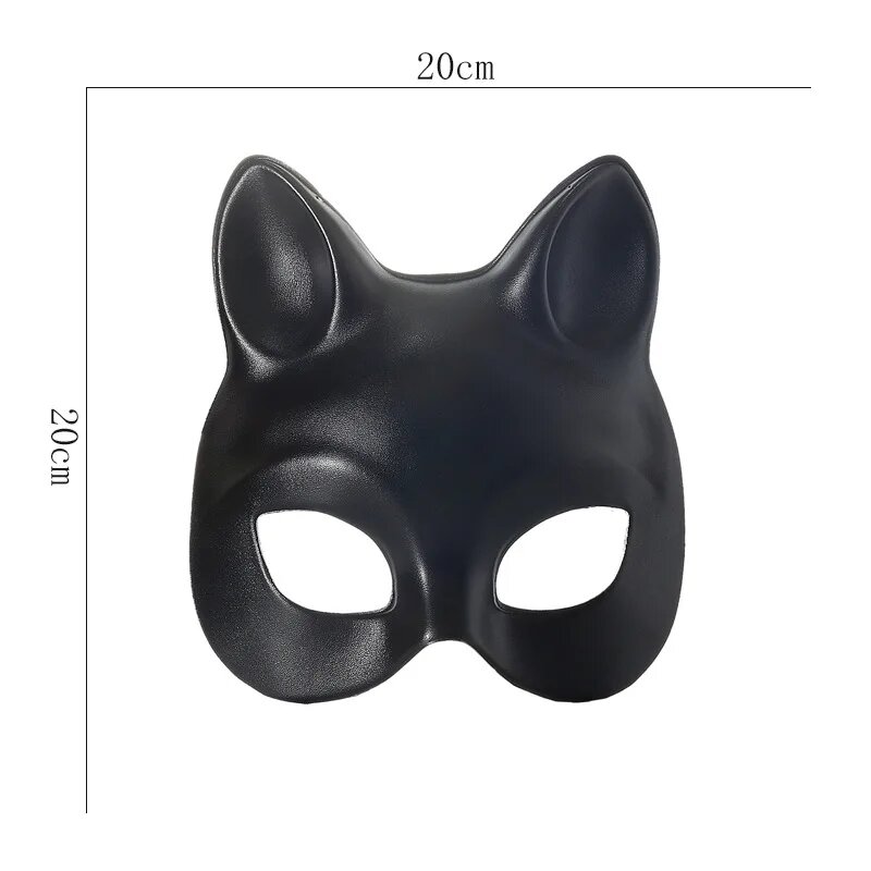 Маска Черной Пантеры из искусственной кожи для женщин 02