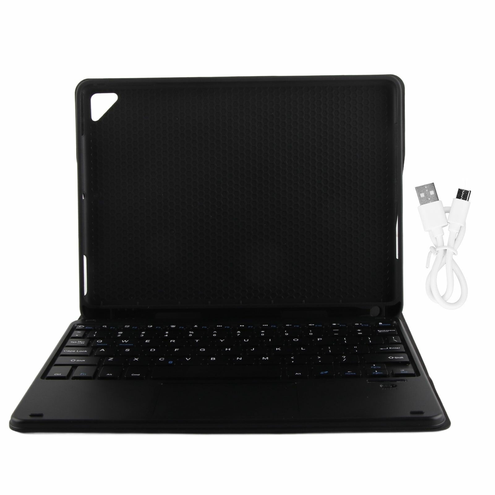Клавиатура планшета, трекпад, магнитная подставка для сна, подставка для карандашей, беспроводная клавиатура для IOS Tablet Pro 9,7in Air 2, черный