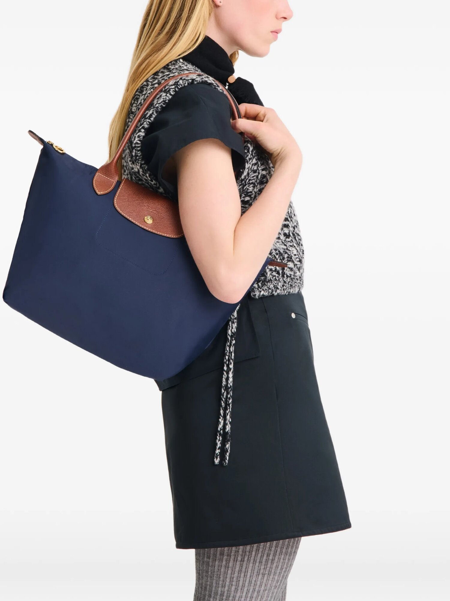 Сумка Longchamp, синий — фото 1