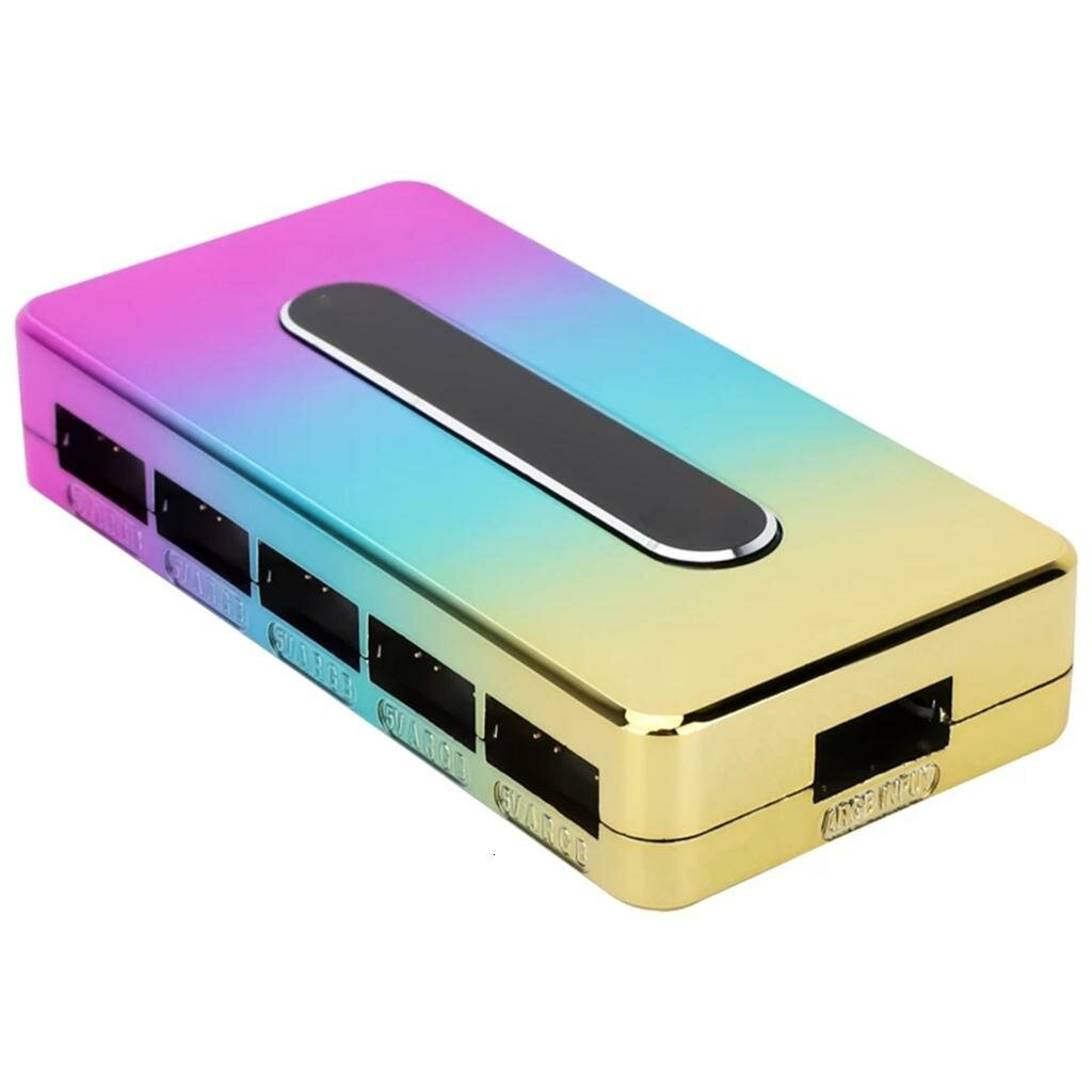 Контроллер ARGB/RGB, 10 портов, 5 В, SATA