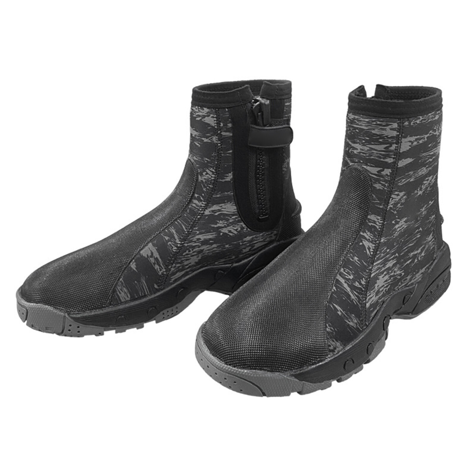 Ботинки для дайвинга, ботинки для гидрокостюма, 15 мм, неопрен, с боковой молнией, теплые, нескользящие, для мужчин и женщин, для подводного плавания, дайвинга с веслом, модные ботинки для дайвинга