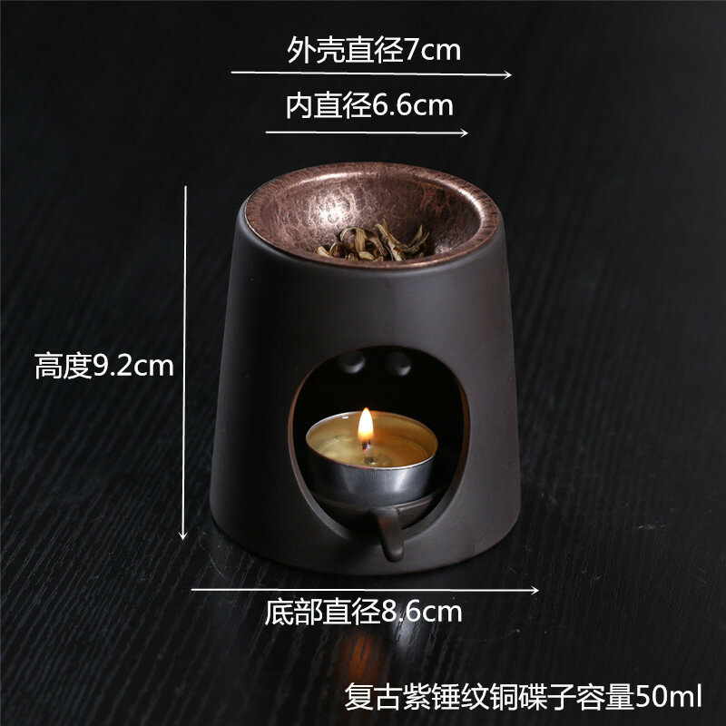 Керамический ароматический горелка для домашнего использования, внутренний обогреватель эфирных масел, свечная горелка, лампа для кофейного порошка, диффузор аромата сандалового порошка