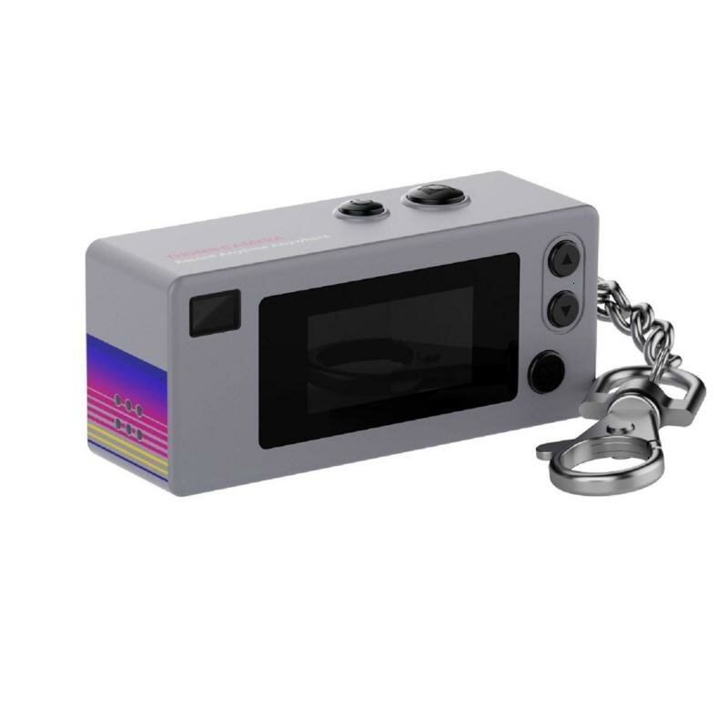 Ночная мини-камера на брелок, 1080P, Серый - Без TF-карты