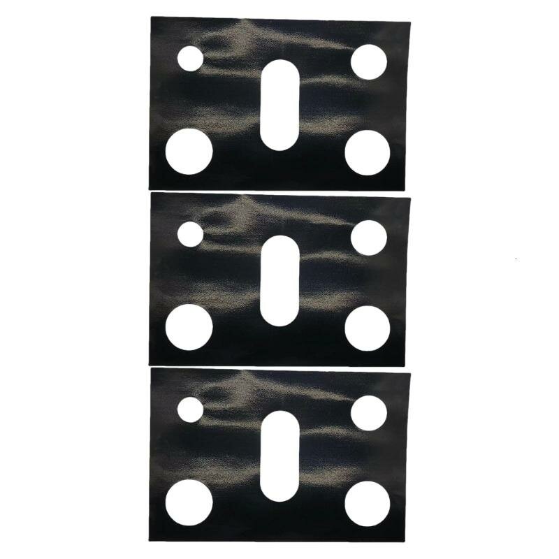 Комплект из 3 газовых горелок с защитными кольцами