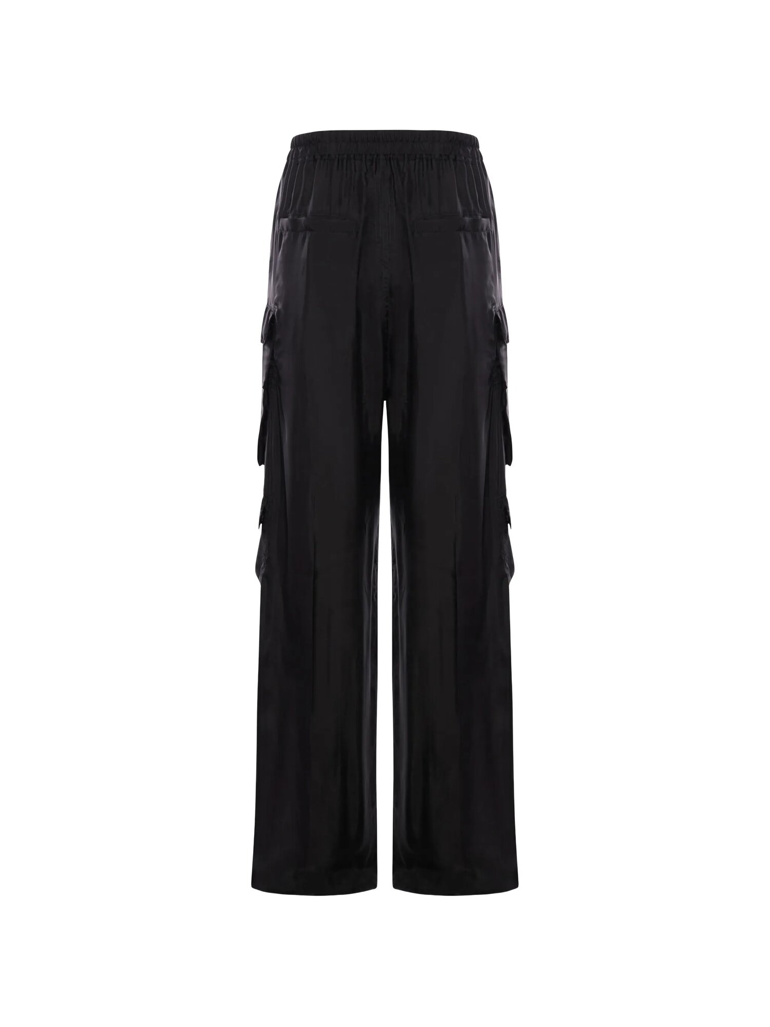 Брюки Rick Owens Cargo-pockets trousers, размер 42, черный — фото 1