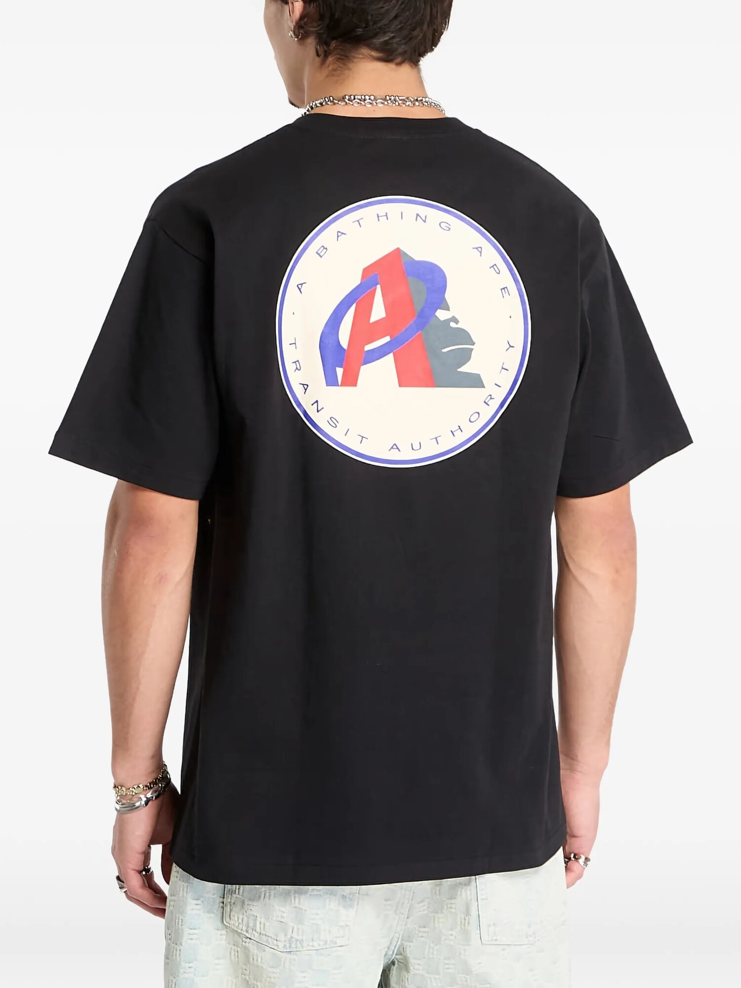 Футболка A BATHING APE, размер L, черный — фото 1