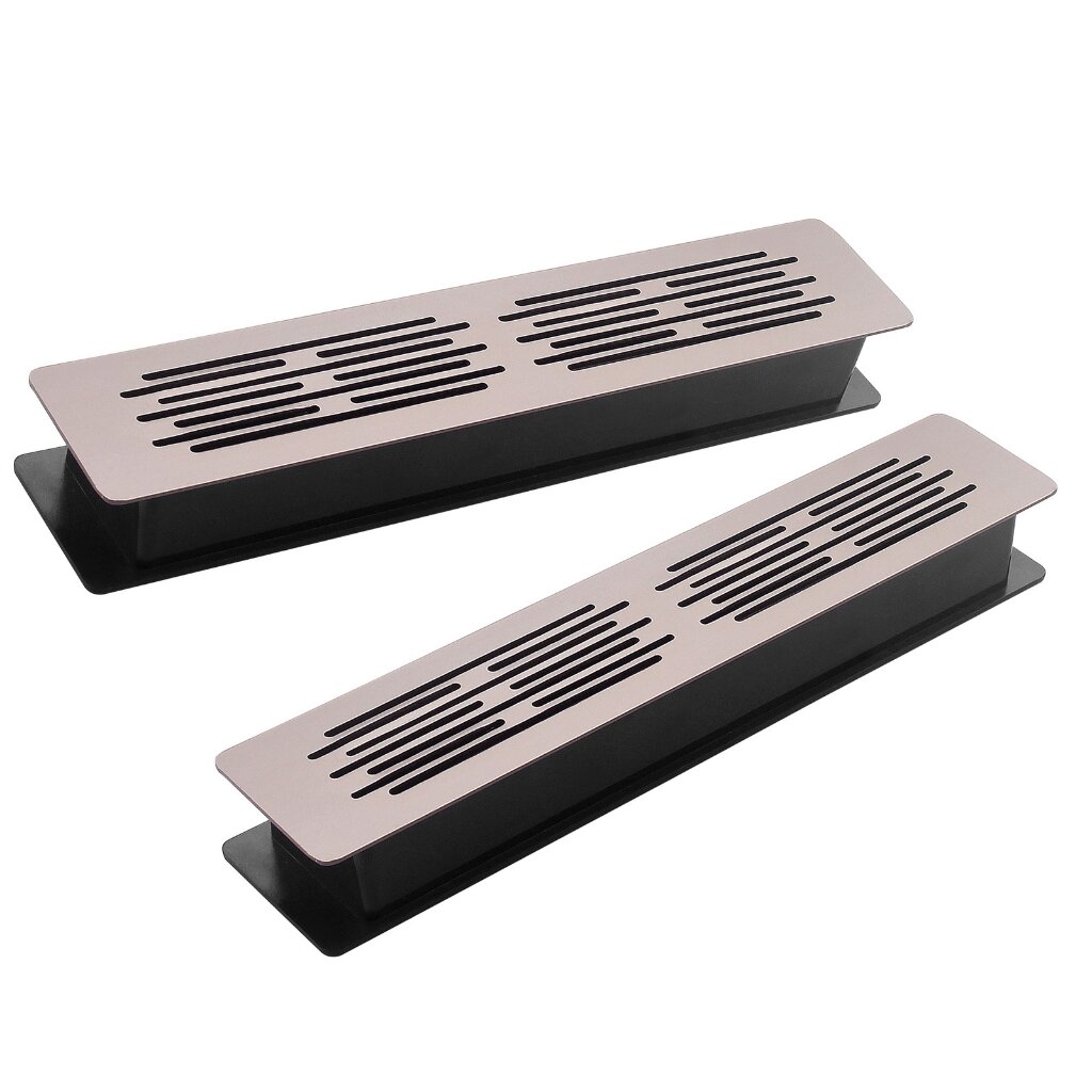 2 шт. Двухслойная вентиляционная решетка для мебели, декоративная крышка