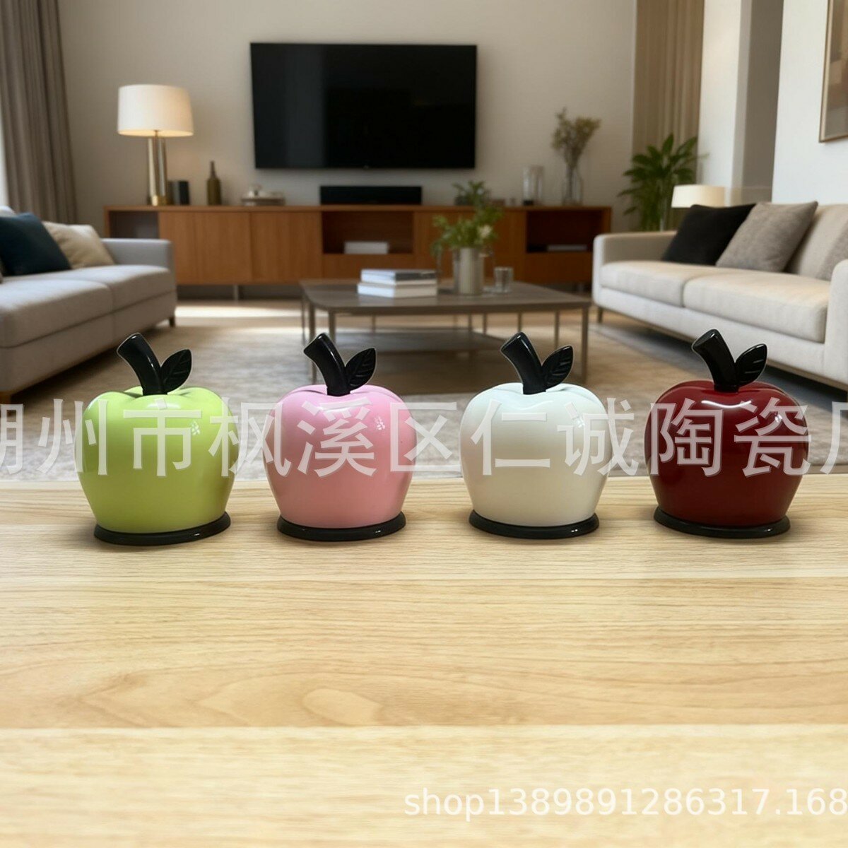 Персонализированный держатель для зубочисток в виде мультяшного яблока для домашнего использования, легкая роскошь, высококачественная банка для зубочисток, креативная коробка для зубной нити и ватных палочек