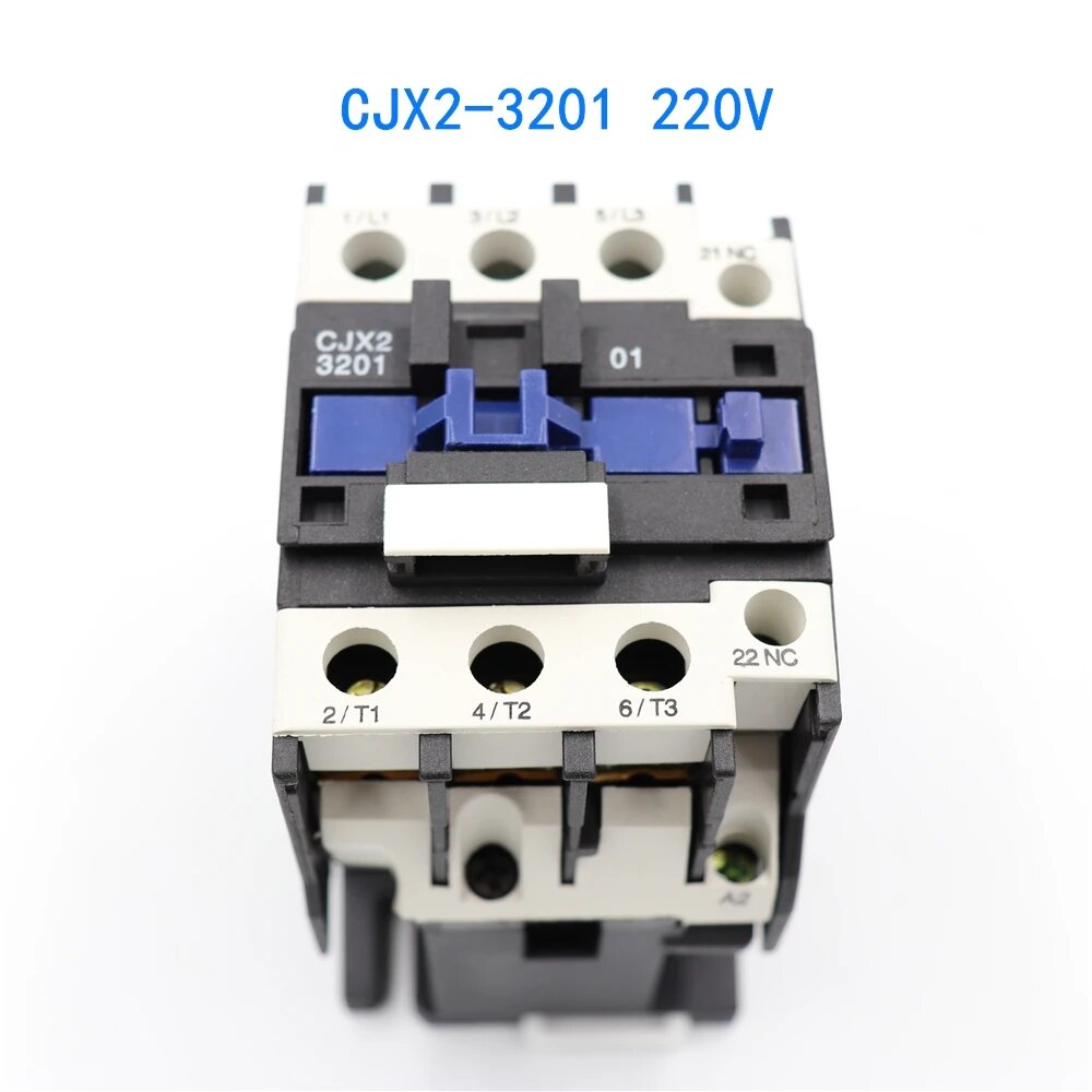 Контактор переменного тока CJX2/LC1D 32А 3P+1NO/1NC CJX2-3201 AC220V