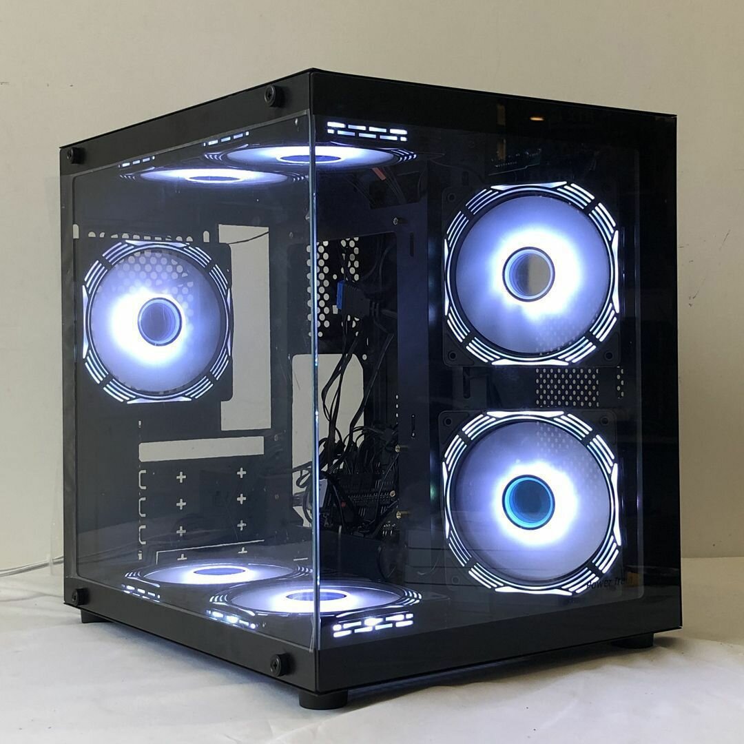 Корпус для компьютера MINI Host MATX, настольный, для сборки DIY, игровой, с прозрачной боковой панелью, корпус для киберспорта с водяным охлаждением