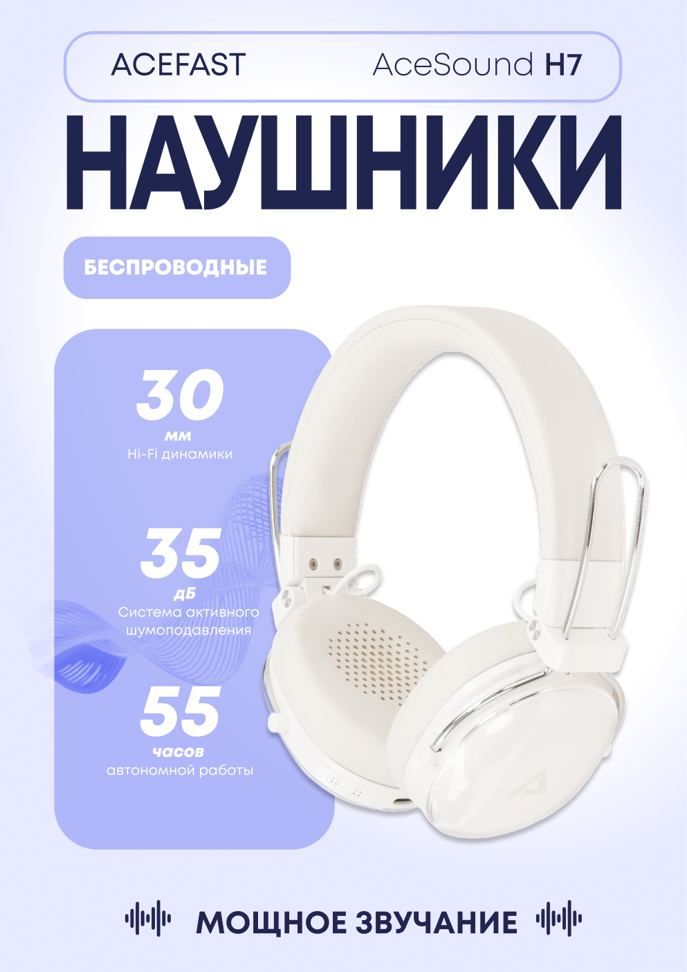 Наушники ACEFAST AceSound H7