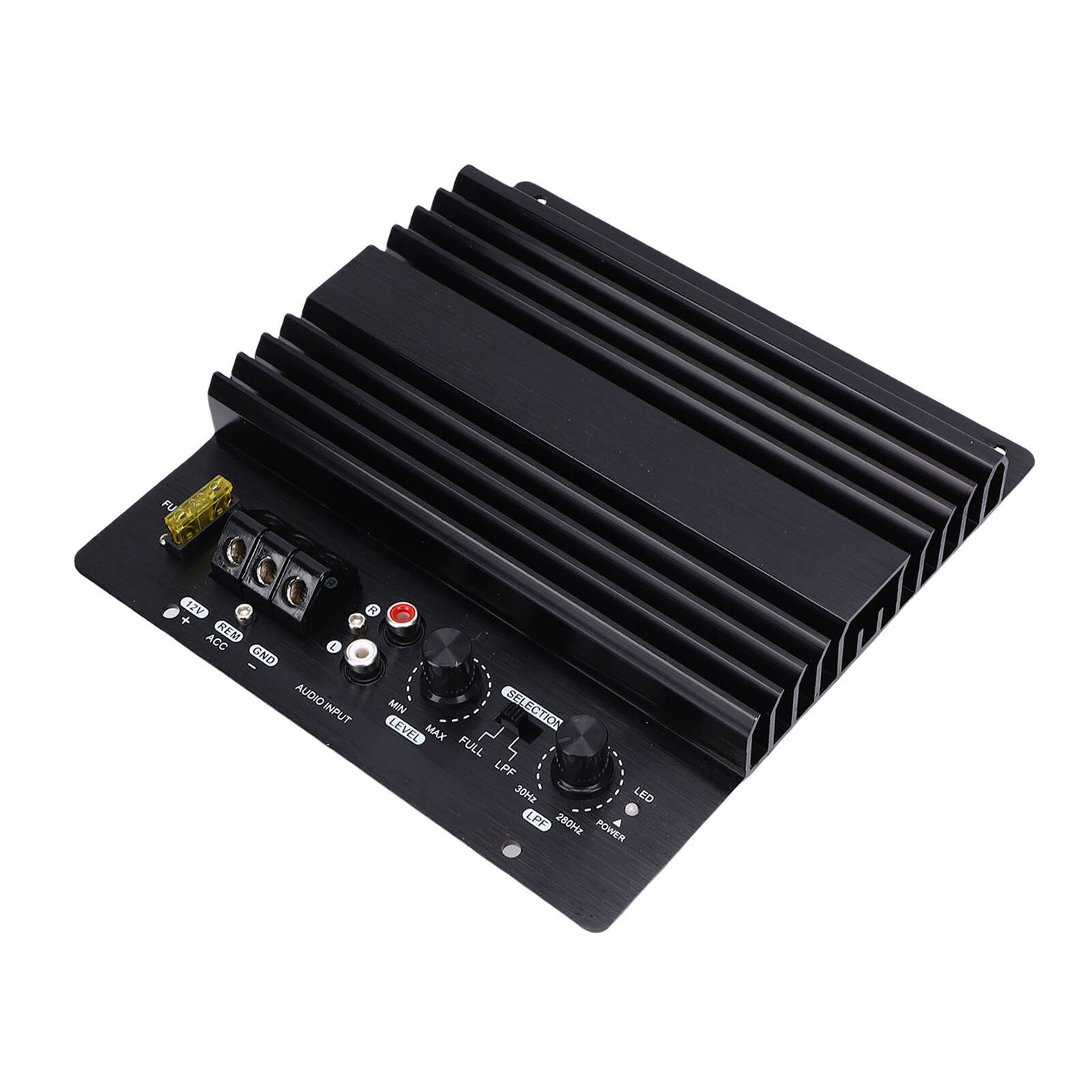 12 В 600 Вт Автомобильный звуковой усилитель высокой мощности, плата мощного бас-сабвуфера для автомобильных развлечений