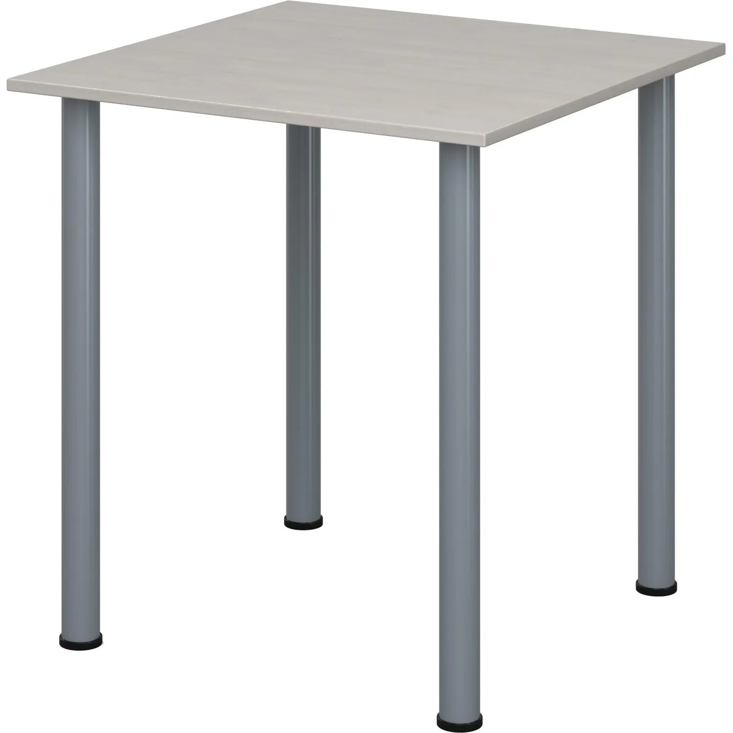 Стол обеденный MET_Комус Мебель МДС 70х70 дуб шамони/серый