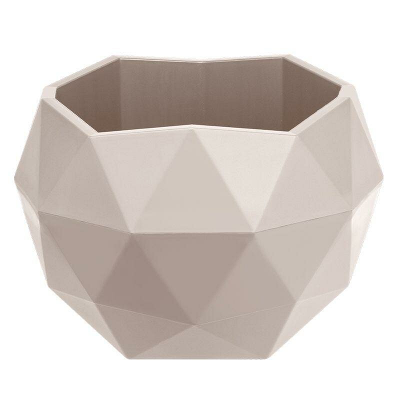 Кашпо топаз 2.5Л пудровый 218*145 ВМС