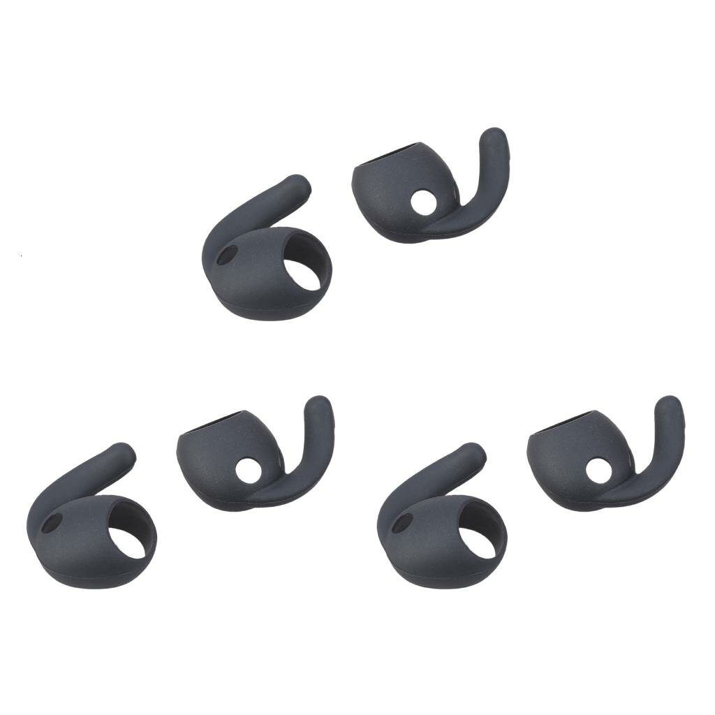 Сменные силиконовые амбушюры для наушников Buds 3, Черный