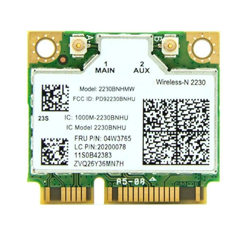 Беспроводная карта 2230BGN Mini PCIe Wi-Fi адаптер 300 Мбит + BT4.0