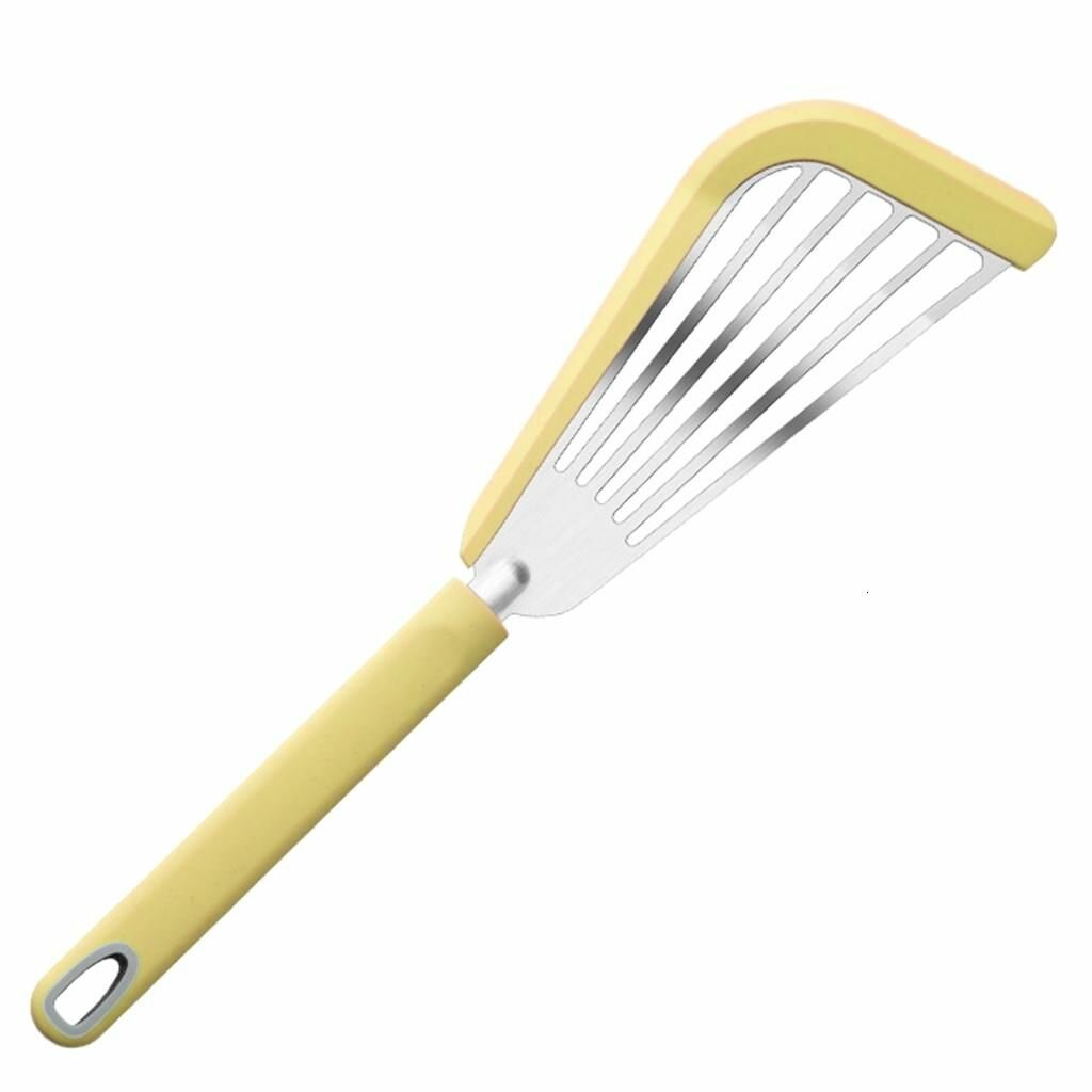 Антипригарная лопатка для рыбы и яиц, Желтый