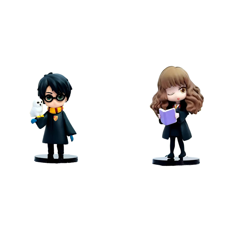 Фигурка коллекционная унисекс POP MART Harry Potter Magic World, Confirmed-Heidi Wei Harry+Reading Hermione (Open)