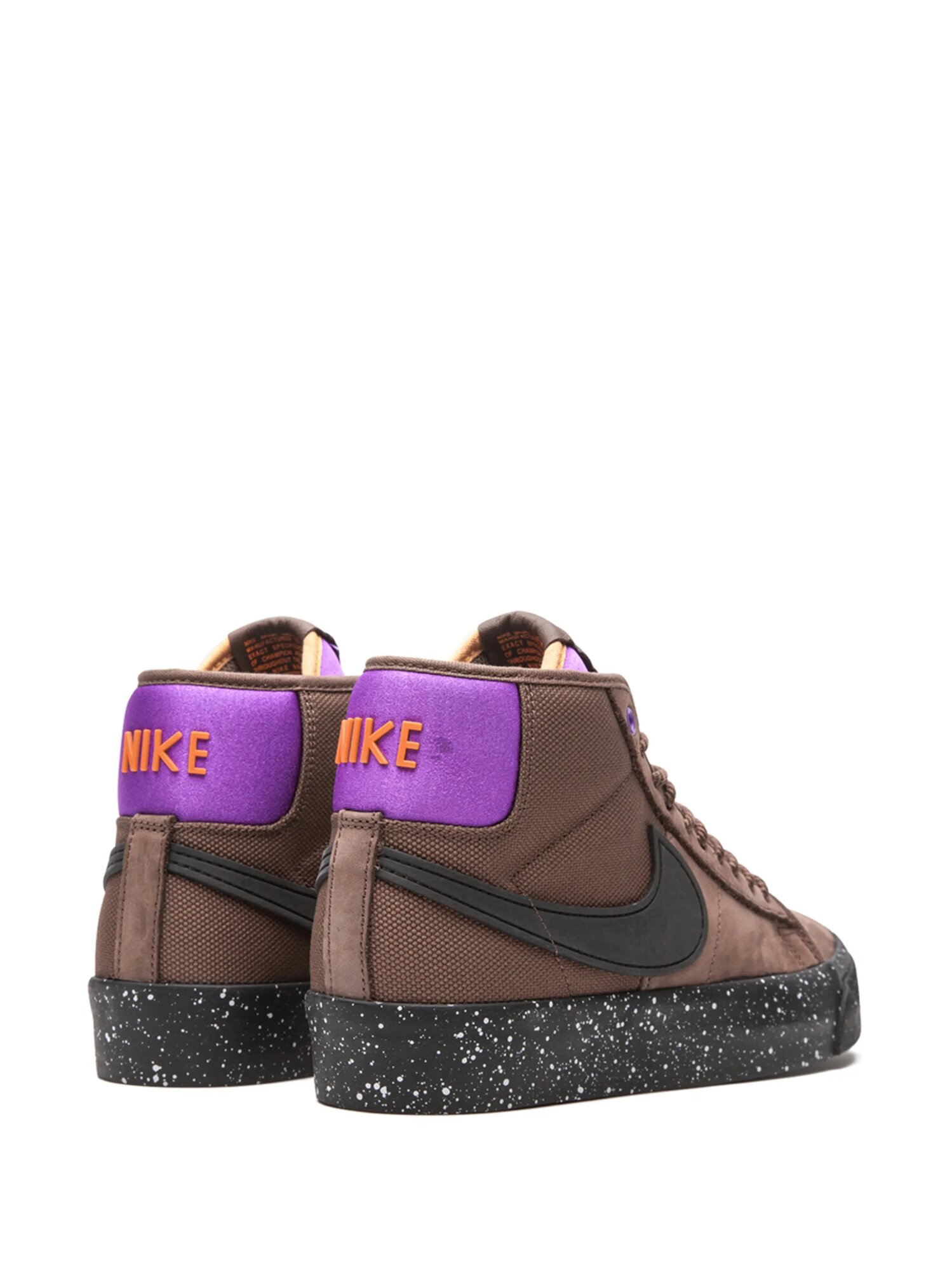 Кроссовки NIKE SB Zoom Blazer Mid Pro GT QS, размер 10.5 US, коричневый — фото 1