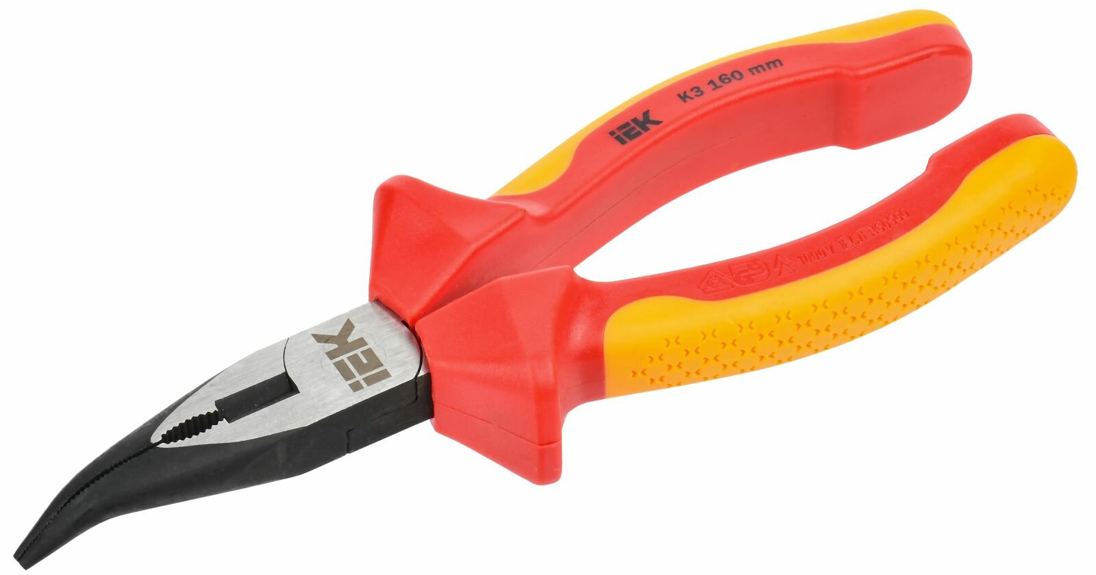 Тонкогубцы Instart изогнутые, диэлектрические, длина 160 мм