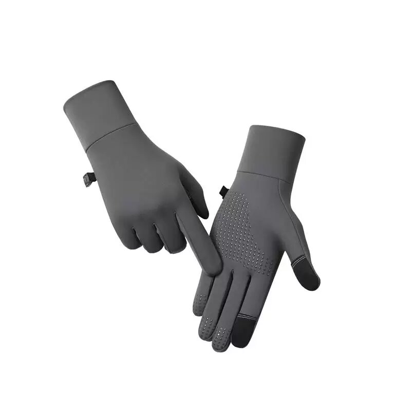 Спортивные перчатки для бега, тонкие и теплые, эластичные, для мужчин и женщин, для велоспорта, на флисовой подкладке,