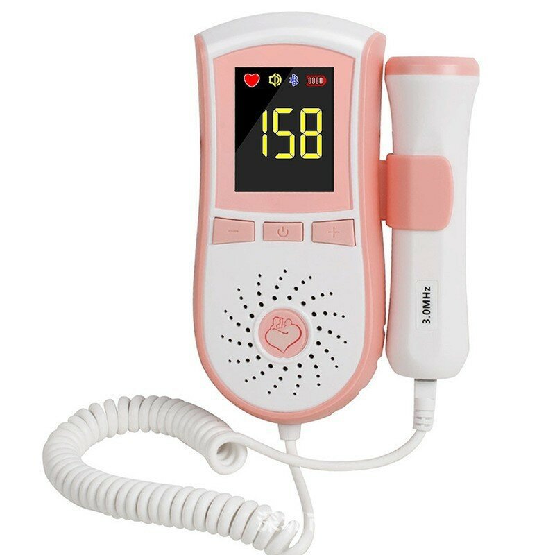Горячая распродажаМонитор сердечного ритма плода для беременных женщин, портативный детектор сердечного ритма плода, популярный трансграничный продукт.