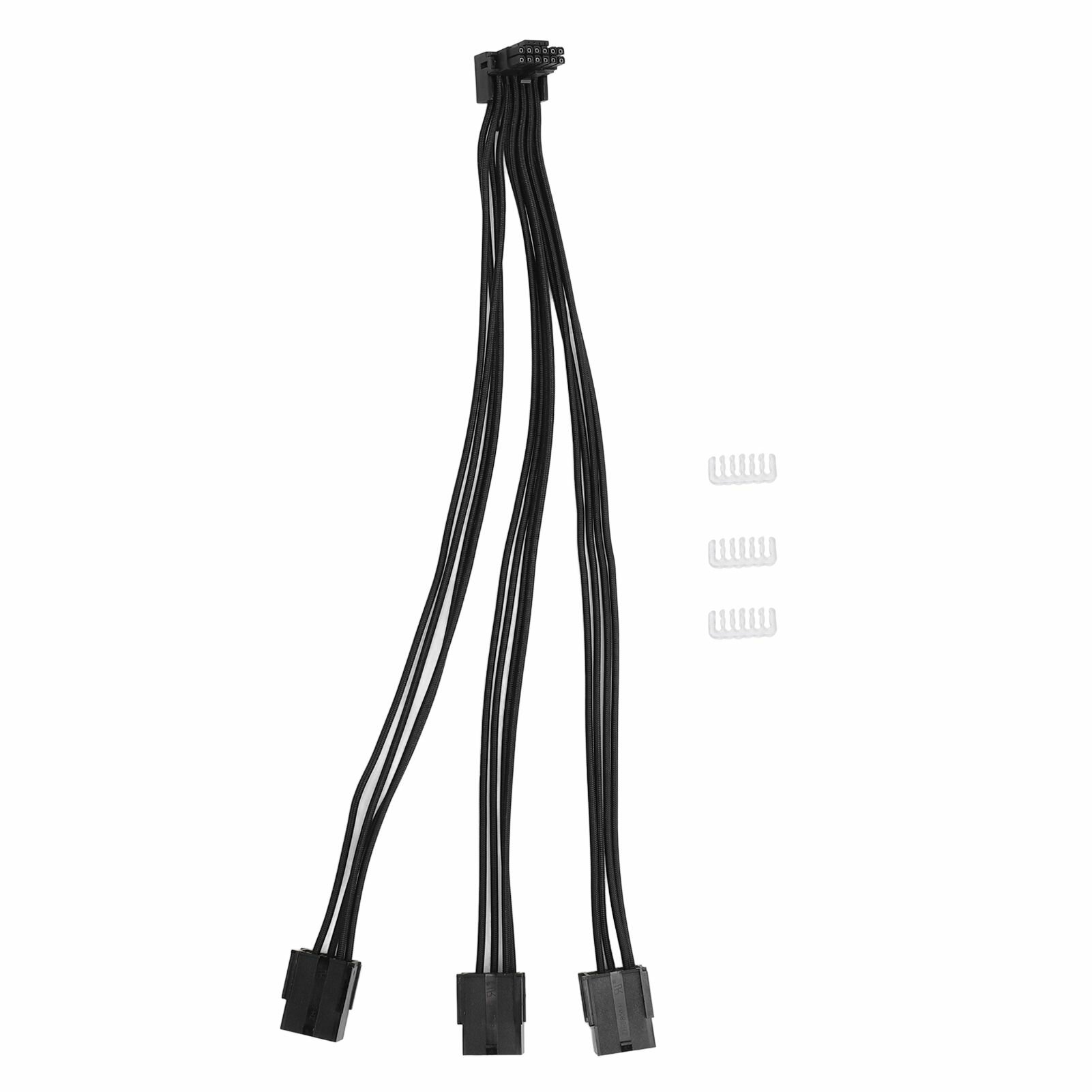 Кабель-удлинитель 12VHPWR 90 , 12+4pin to 3x8pin, для RTX 40