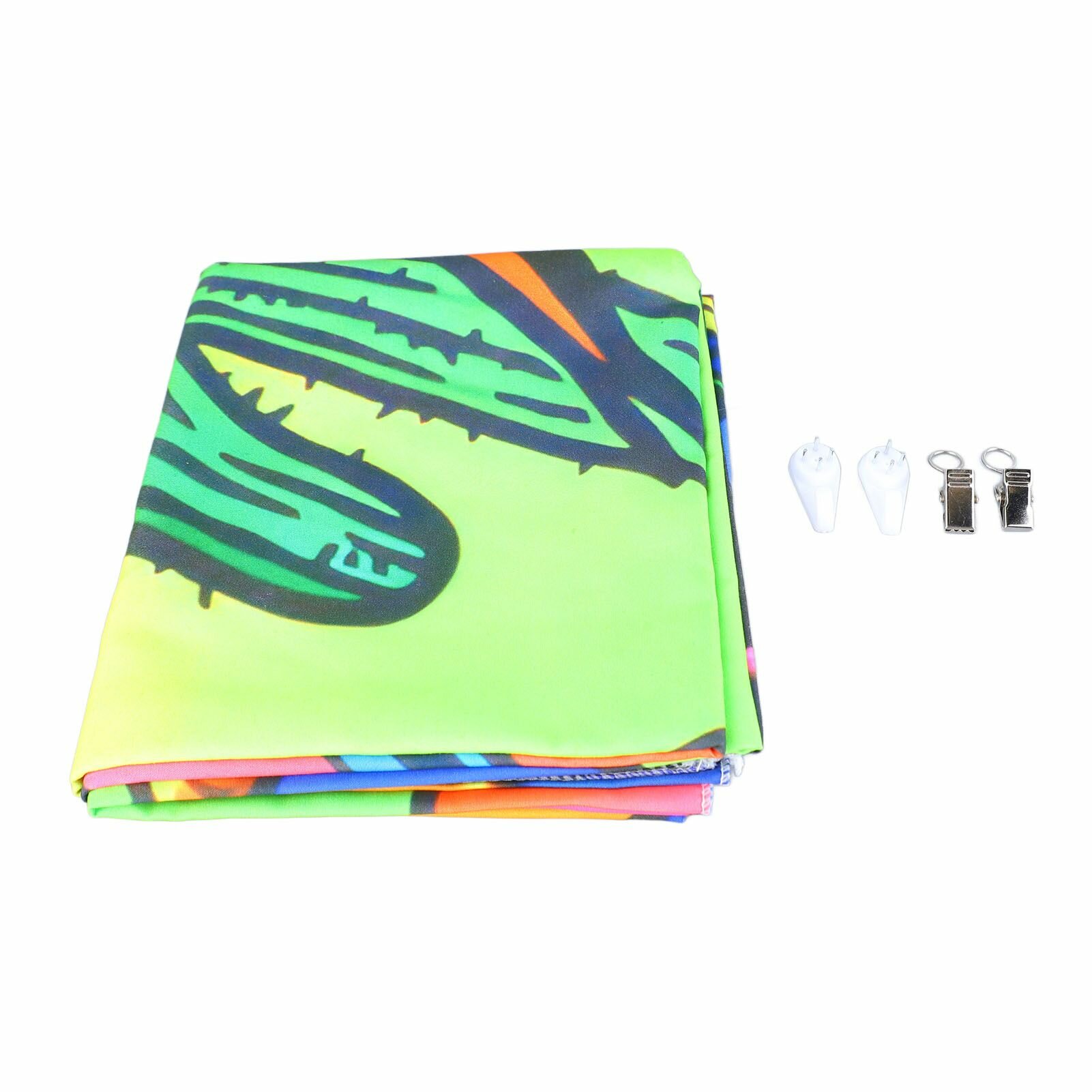 Гобелен с грибным черепом Blacklight 200x150 см