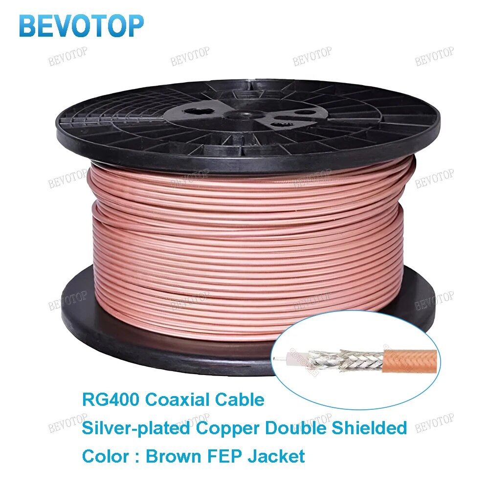 BEVOTOP RG-400 медный коаксиальный кабель 50 Ом 5M