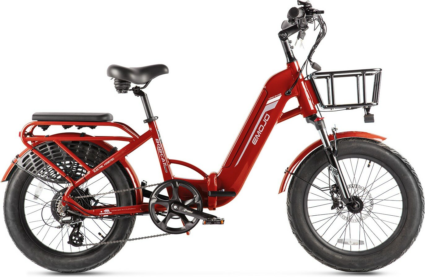 Электровелосипед Gelbert Sporto Emojo, двигатель 48V, 500W, аккумулятор 15Ah, Li-On, Красный